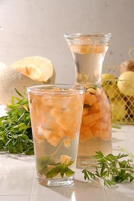 BEBIDA DE MELON Y MENTA – OTRO STYLO PARA COCINAR